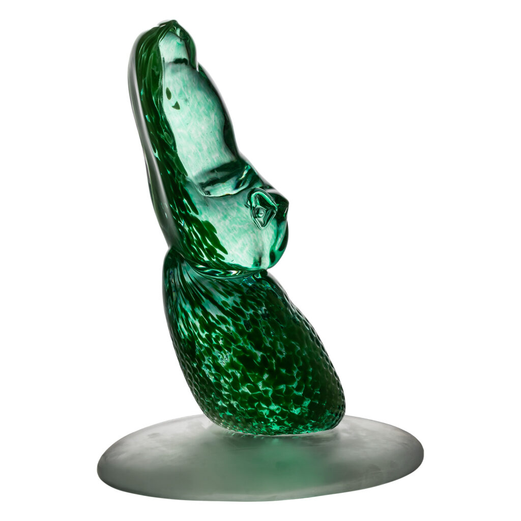 CROCODILE HEAD | Murano Glass Sculpture | ALEX SIGNORETTI